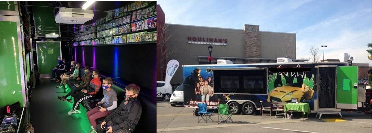 Gametastics video game truck parties in Indiana and Chicago